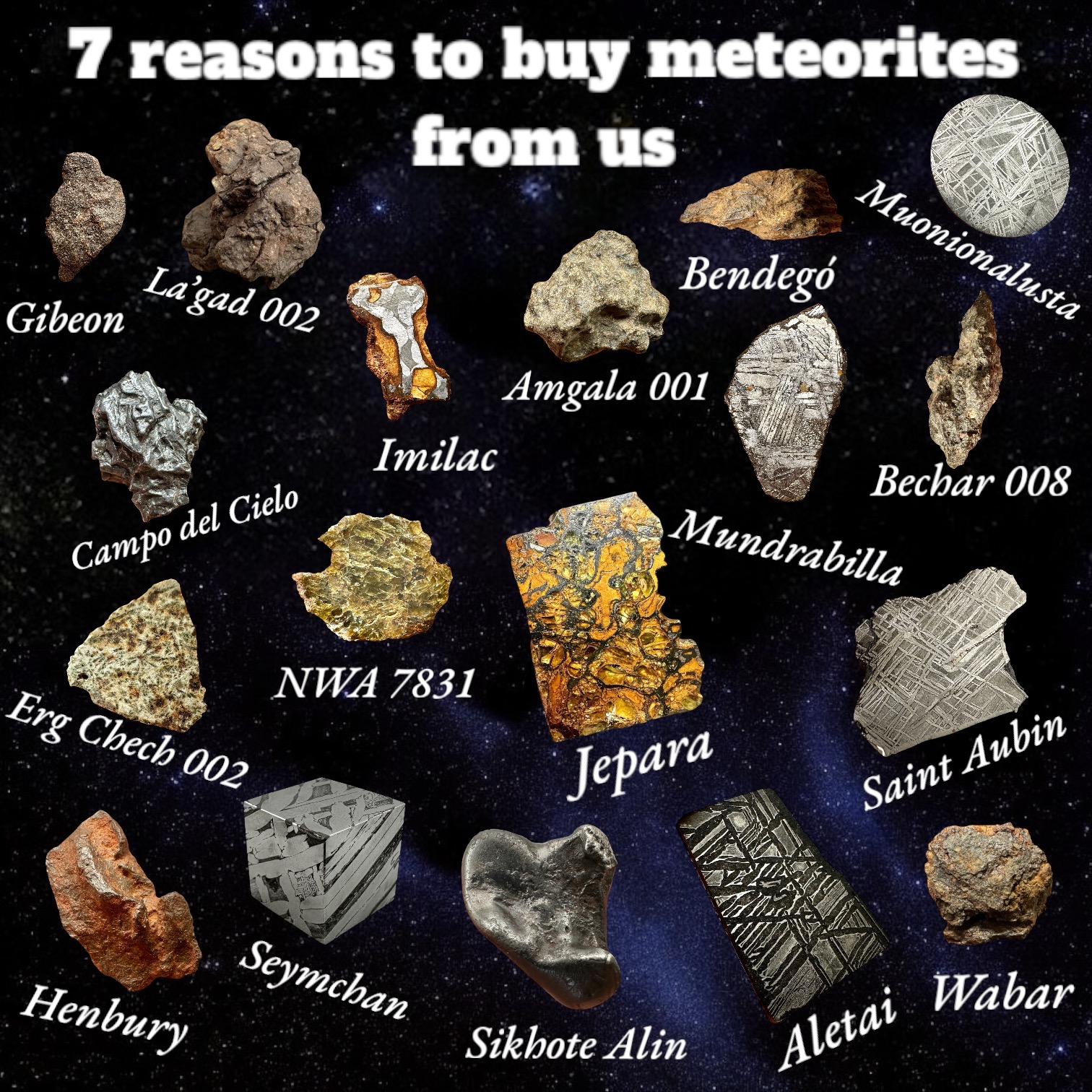 Why buy meteorite right from us? - PeltramMinerals